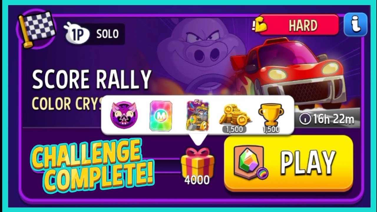 Score Rally Color Crystals+Rainbow l Match Masters Solo Challenge Score ...