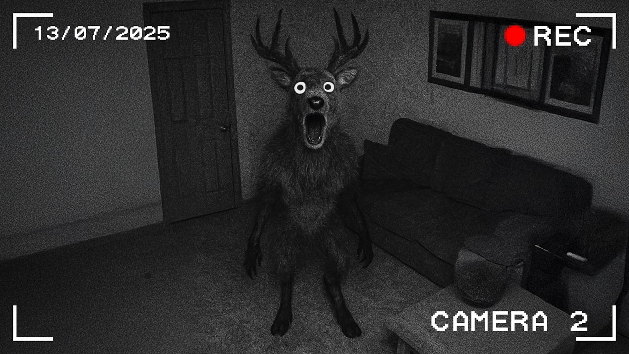 CERF 99 NUITS DANS UNE FORÊT CHEZ MOI DANS LA VRAIE VIE ! 😨 CAMÉRA DE ...
