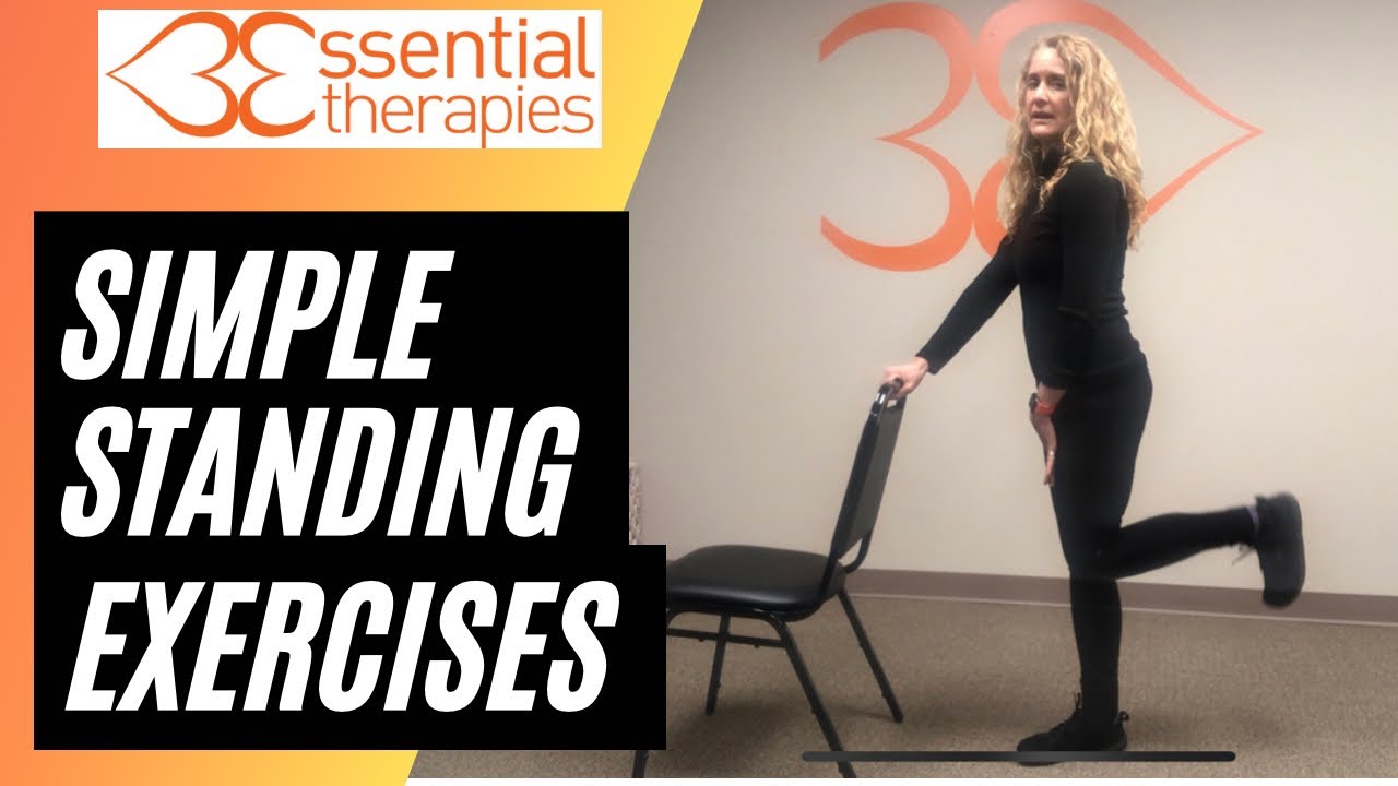 Simple Standing Exercises - YouTube
