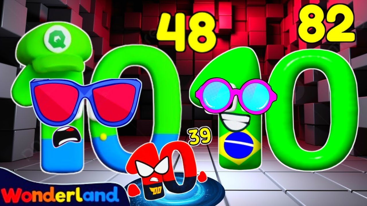 Wonderland Numbers: Counting Subtraction Additiin | BIG NUMBERS | Ten ...