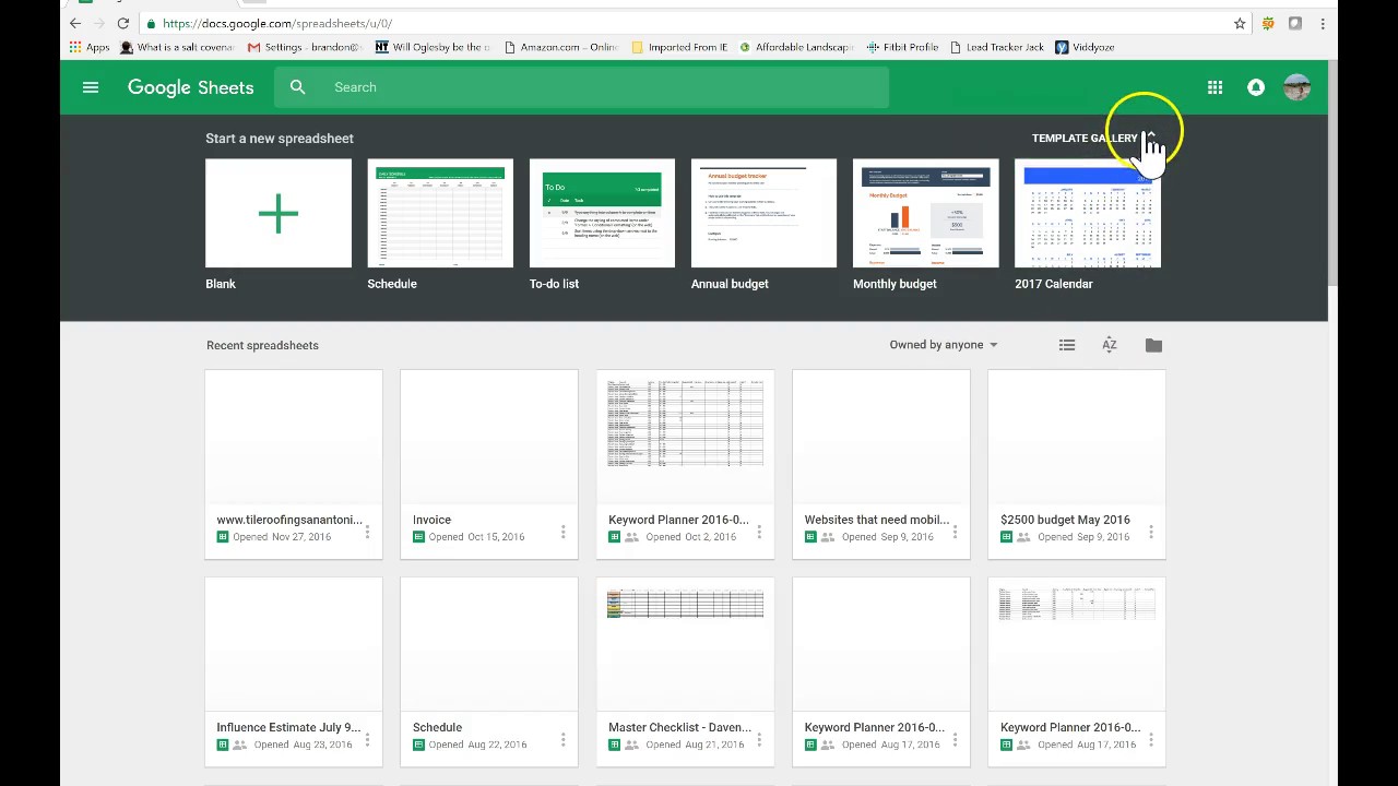 Google docs for customer tracking - YouTube