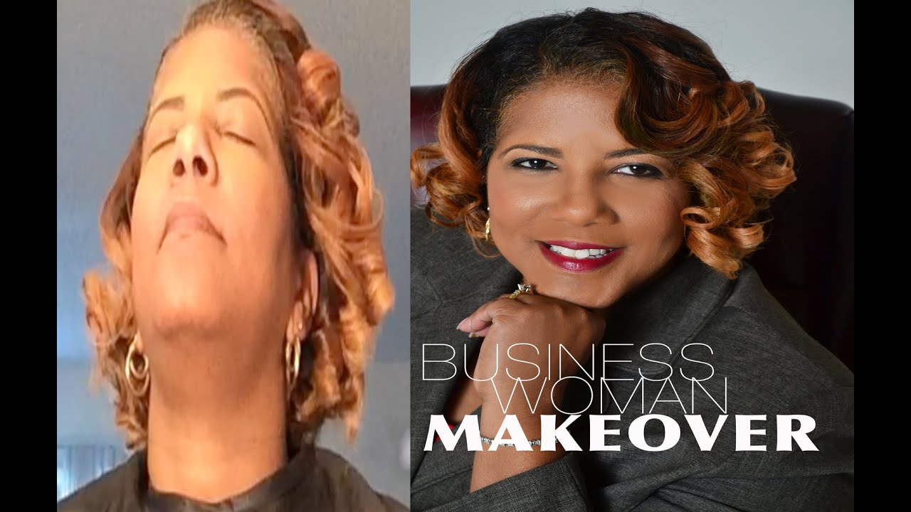 BUSINESS WOMAN MAKEOVER | MAKEUP FOR WOMEN 40+ - YouTube