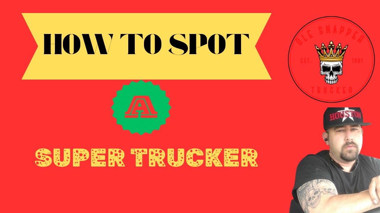 How to spot a super trucker #truckdriver #comedy - YouTube