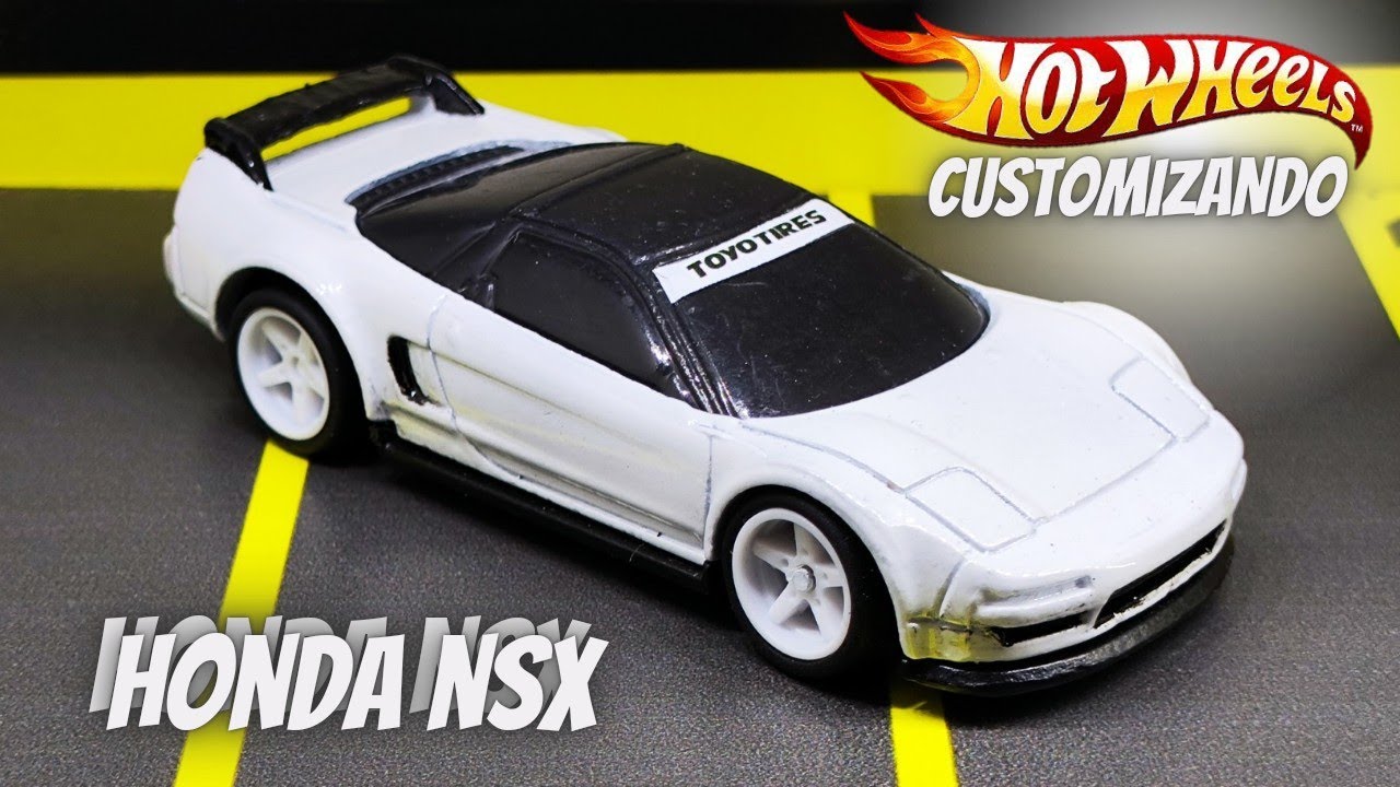 HONDA NSX - A Ferrari dos JDMs - Hot Wheels Custom - YouTube