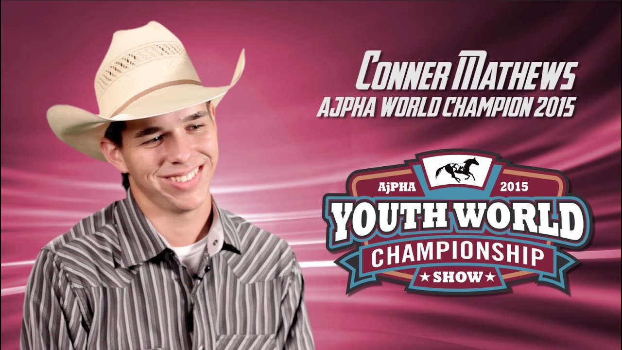 Winning Words - Conner Mathews (AjPHA Youth World Championship Show ...