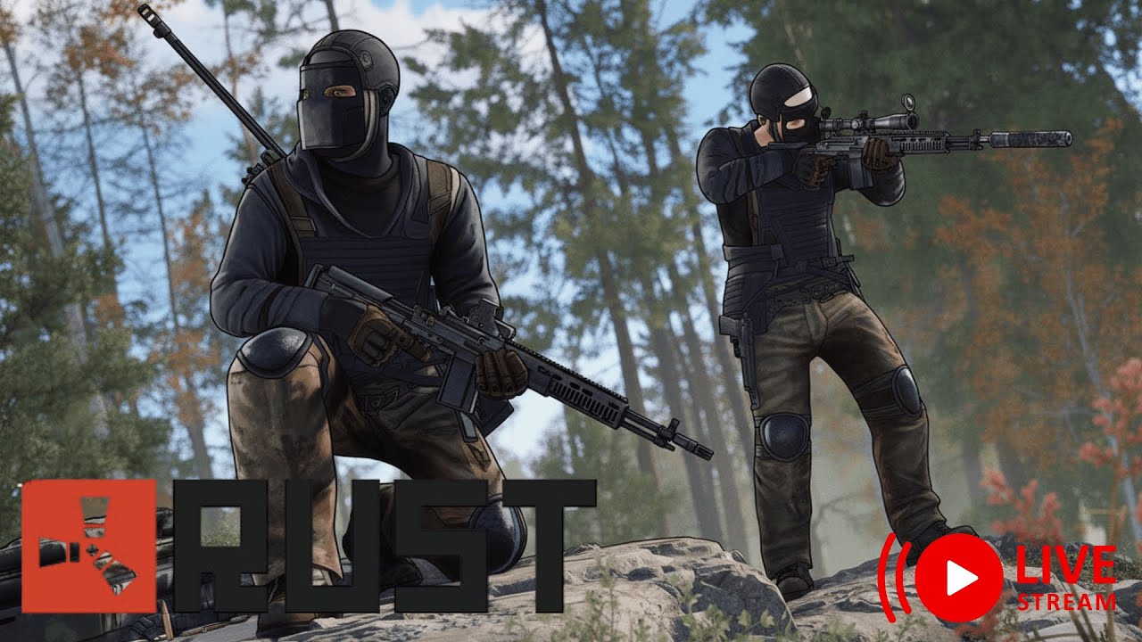 🔴 Noob vs Rust! First Base, First Raids, First Regrets! - YouTube