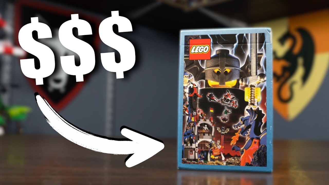 Rare Lego Castle Fright Knight Cards - YouTube