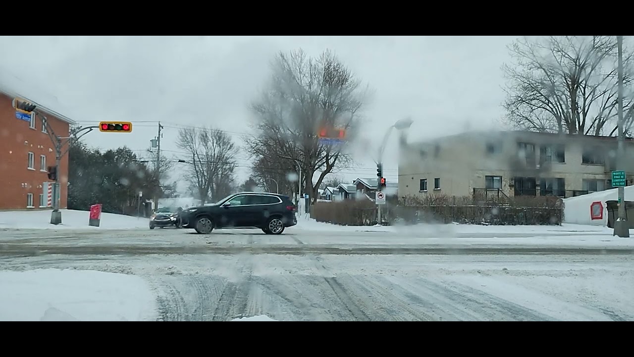 Winter is back in March Laval Que, Canada (03-23-2024) - YouTube