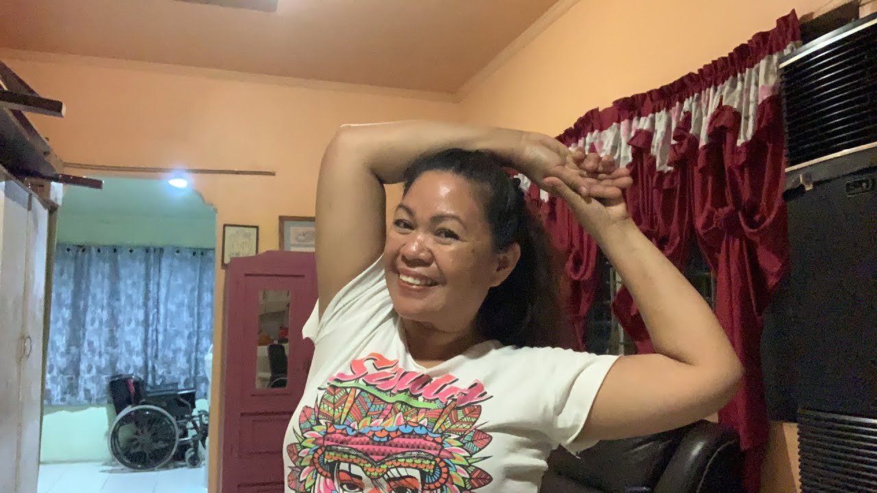 Filipina Widow In The Philippines | Manay Biday Live Zumba no.9 - YouTube