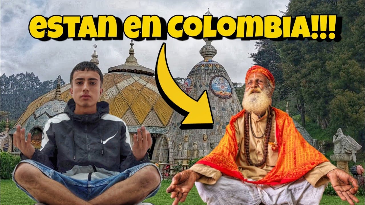 asi vive una SECTA HINDU en COLOMBIA | Albraith - YouTube