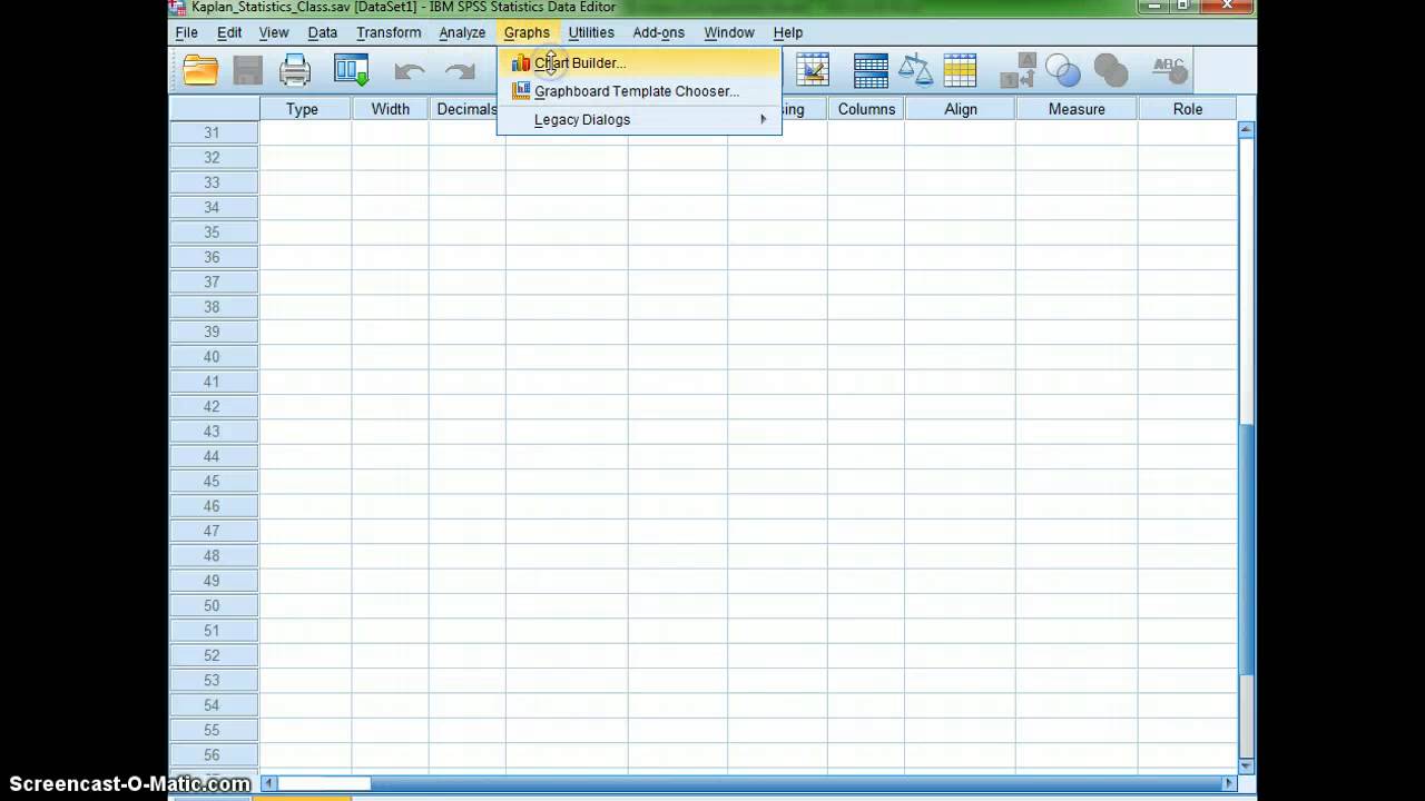 Using SPSS to make a Bar Graph - YouTube