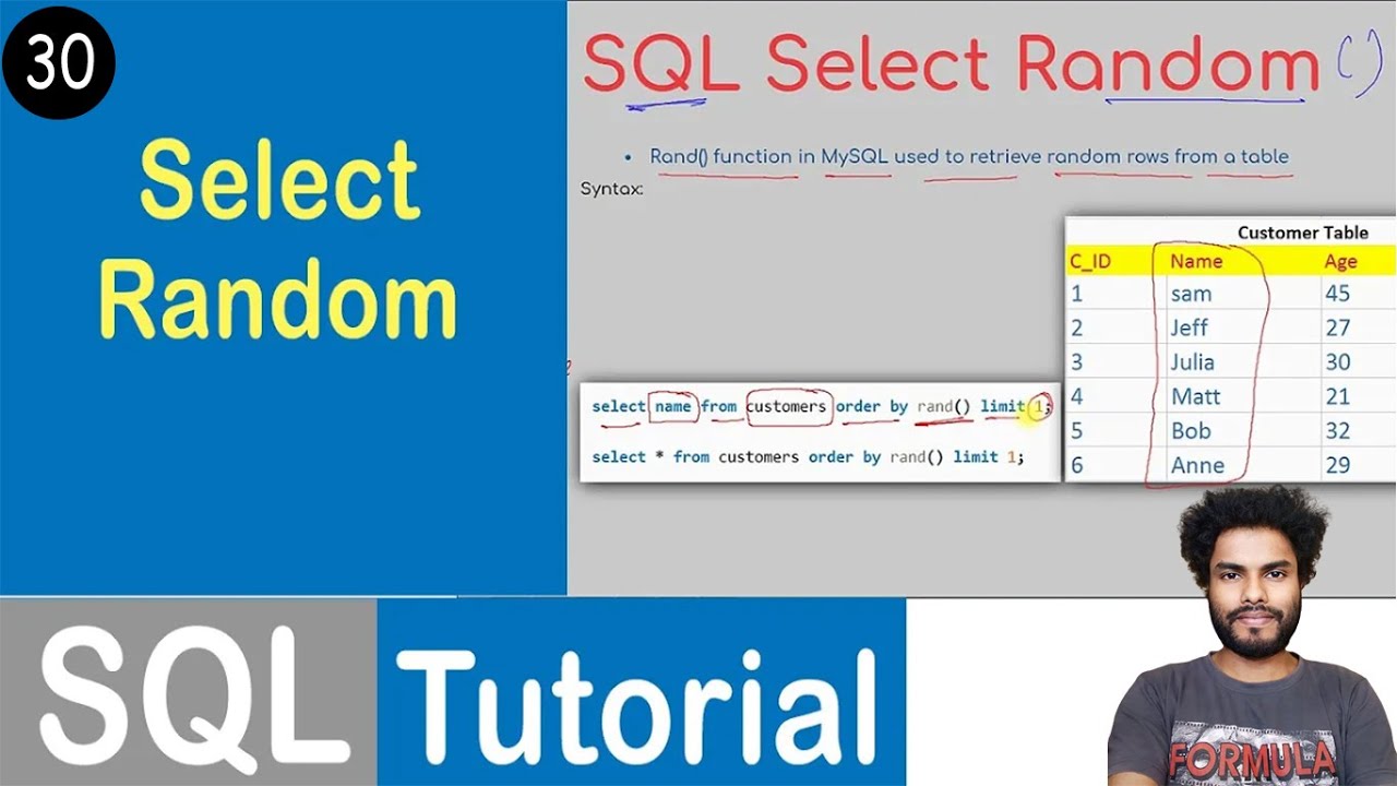 Solved How To Randomly Select Rows In SQL 9to5Answer Solved How To Randomly Select Rows In SQL 9to5Answer