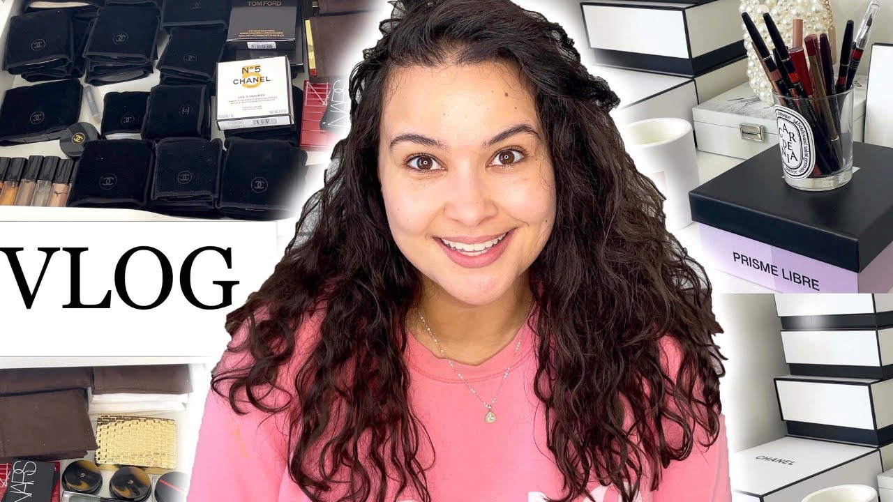 Vlog | Organizing My Makeup - YouTube
