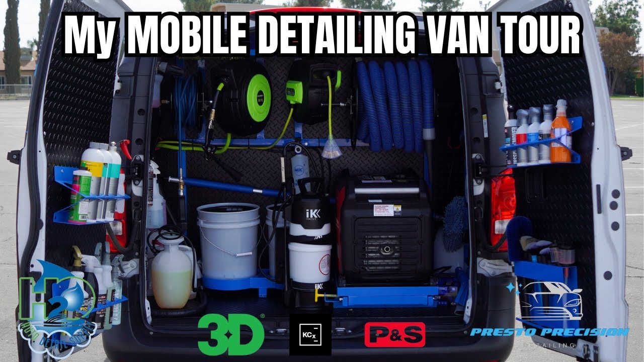 Metris Mobile Detailing Setup! (My Dream Detailing setup) - YouTube