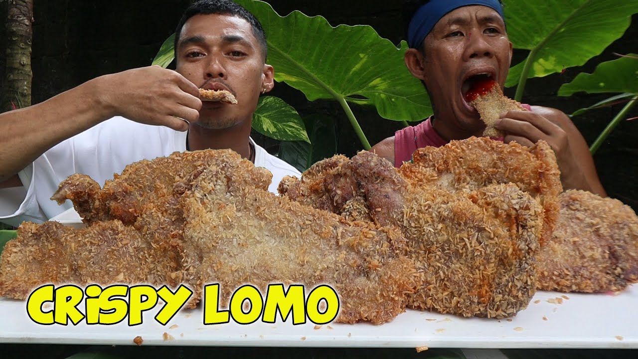 DESSICATED COCONUT BREADING CRISPY PORK LOMO - YouTube