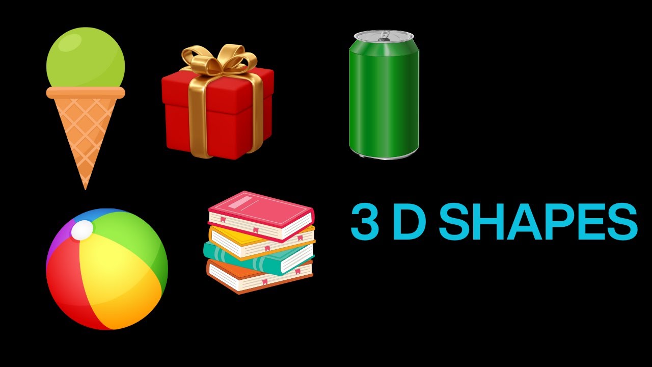 3D Shapes | 3D Shapes Song For Kids - YouTube