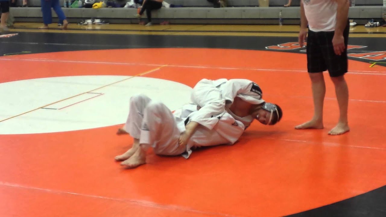 First Tournament Gi Match #2 Submission Only - YouTube