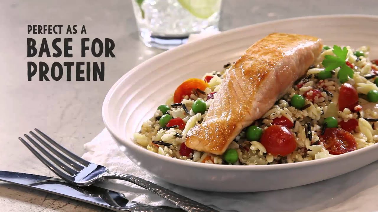 Edgell Grain and Vegetable Mixes - YouTube
