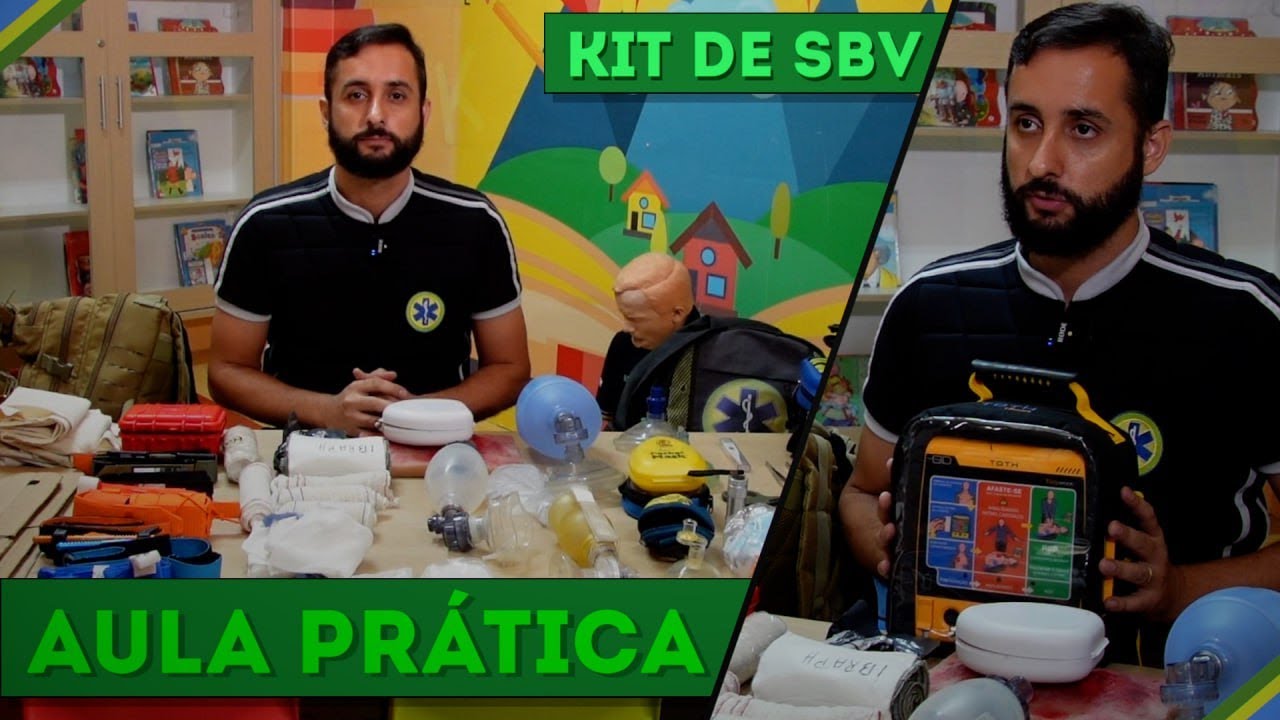 Itens de SBV do Kit de Primeiros Socorros | Kit Padrão para Escolas ...