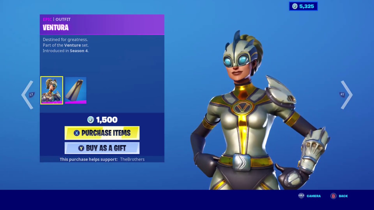 *RARE* VENTURION & VENTURA SKINS BACK IN FORTNITE! (VENTURE SET RETURNS ...