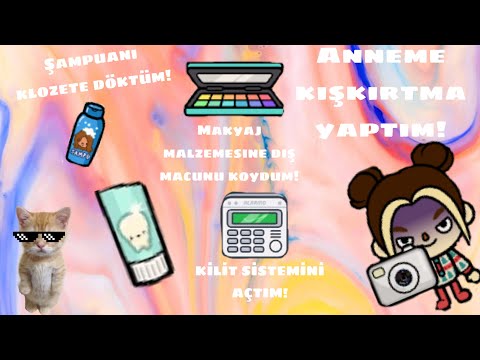ANNEME KIŞKIRTMA YAPTIM!~gizli video ~😎😁