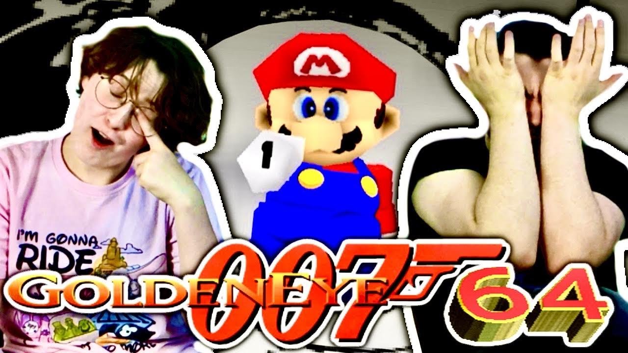 mario with a glock: a mod | GoldenEye 007 with Mario Characters - YouTube