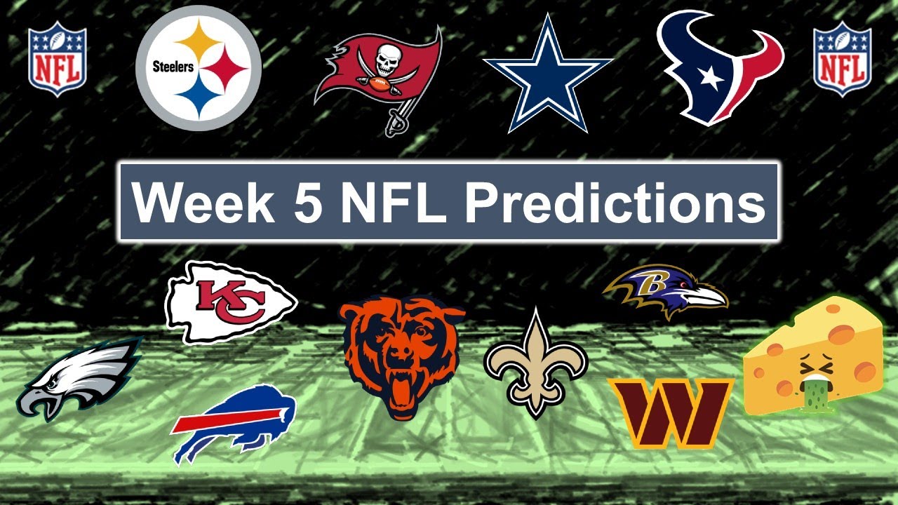 NFL Week 5 Score Predictions 🏈 - YouTube