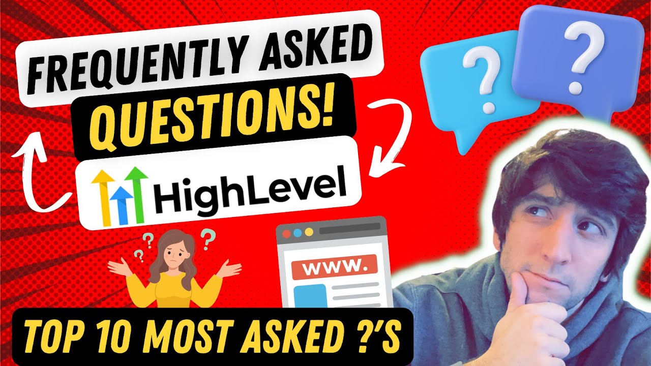 Frequently Asked Questions for HighLevel! FAQ's on SaaS, SMMA and GHL ...