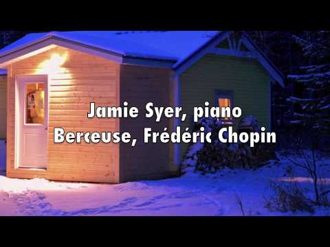 Jamie Syer plays Chopin - YouTube