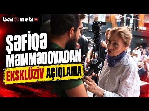 ŞƏR, BÖHTANDIR! | Yeni Sədr Şəfiqə Məmmədovadan İLK AÇIQLAMA | Barometr TV