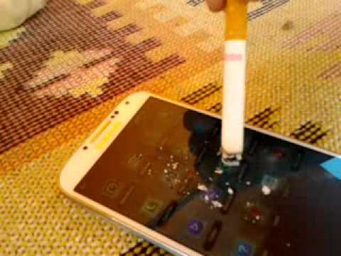 Samsung Galaxy S4 dayanıklık testi