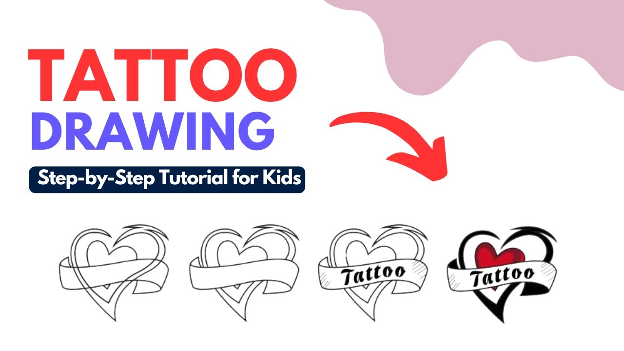 How to Draw a Tattoo – Step-by-Step Guide🖋️ - YouTube
