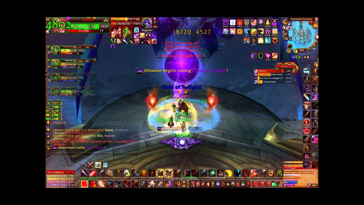 World of Warcraft - Heroic Ultraxion - YouTube