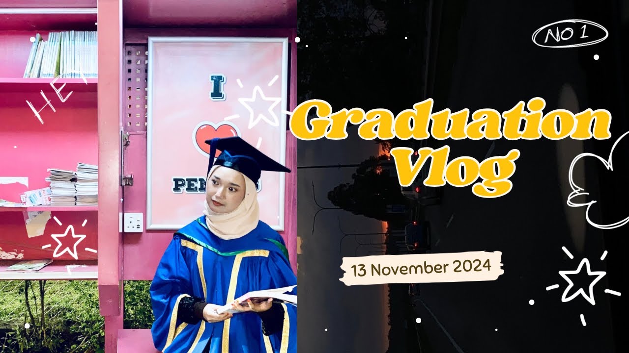 UUM Degree Graduation Vlog | Grad with First Class? 🎓 😭 - YouTube
