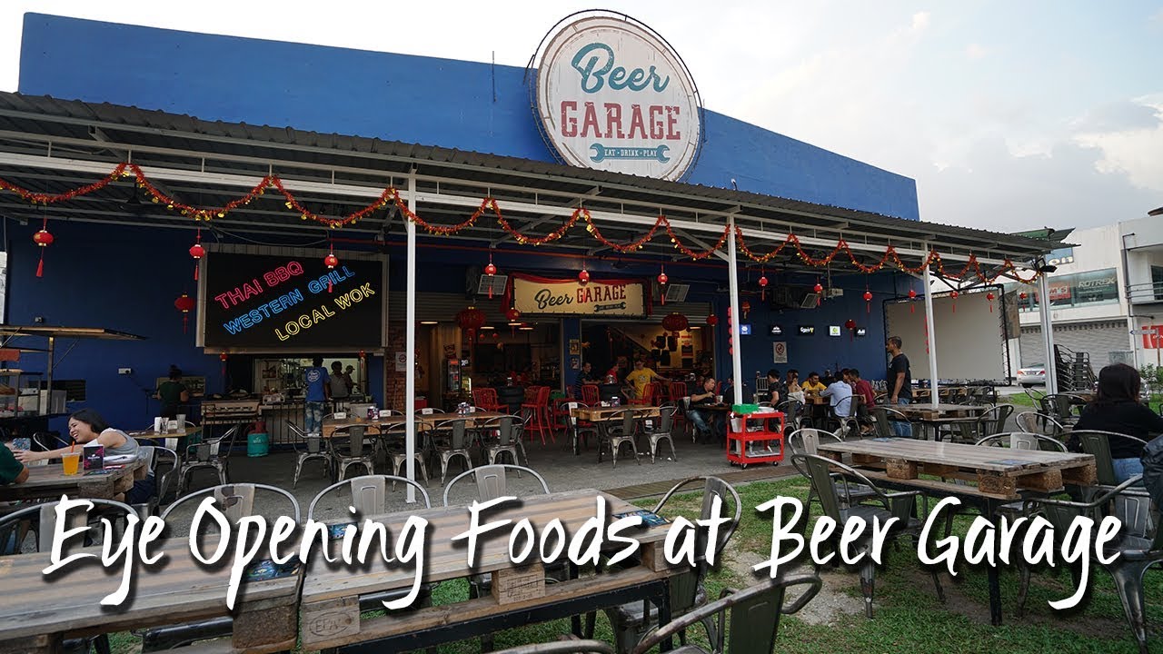 Eye Opening Foods at Beer Garage | 啤酒车库的眼睛打开食物 - YouTube