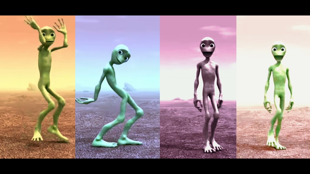 Orange Alien Vs Blue Alien Vs Purple Alien Vs White Alien?! Dame Tu ...