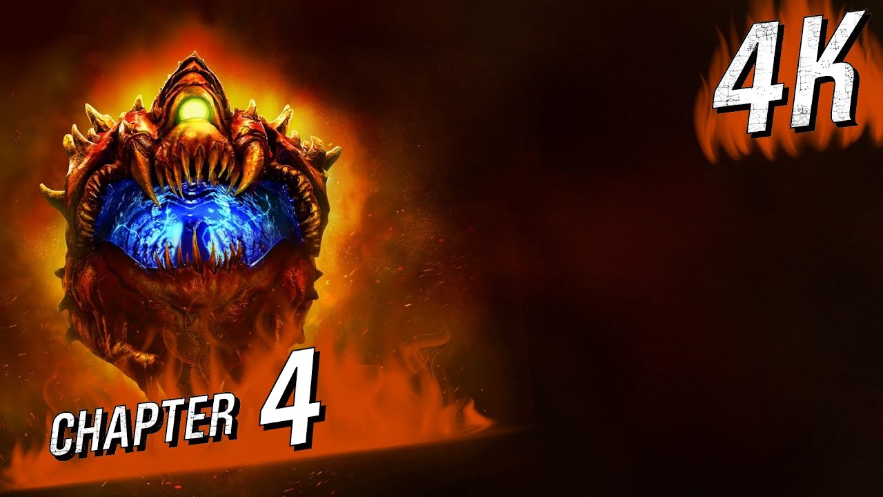 [4K 60] DOOM (2016) (Nightmare / 100%) - Walkthrough pt 4 - Argent ...