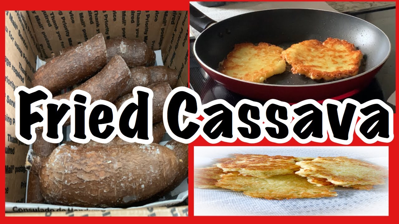 FRIED CASSAVA || Pritong Balanghoy - YouTube