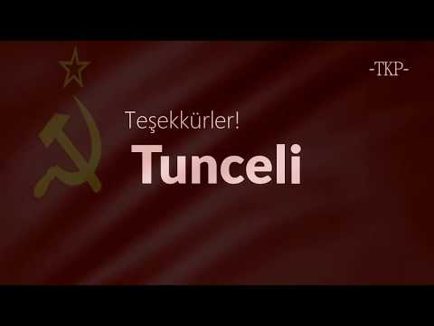 Binali Yıldırım Sovyet Tunceli 'nin Comintern'e Katılmasını Tebrik Ediyor - 31 Mart Yerel Seçim 2019