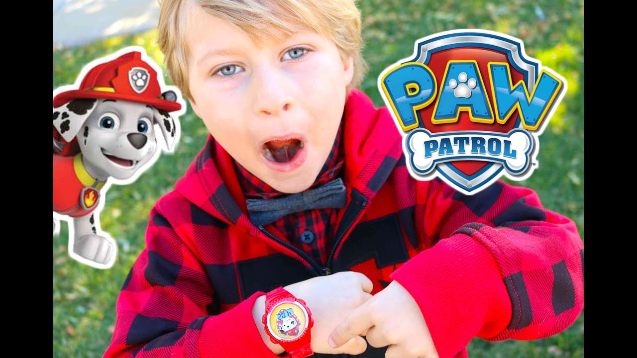 PAW PATROL Nickelodeon Marshall Watch, Paw Patrol Book and Paw Patrol ...