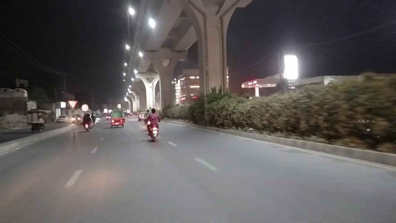 Multan Metro Bus Fly Over - YouTube