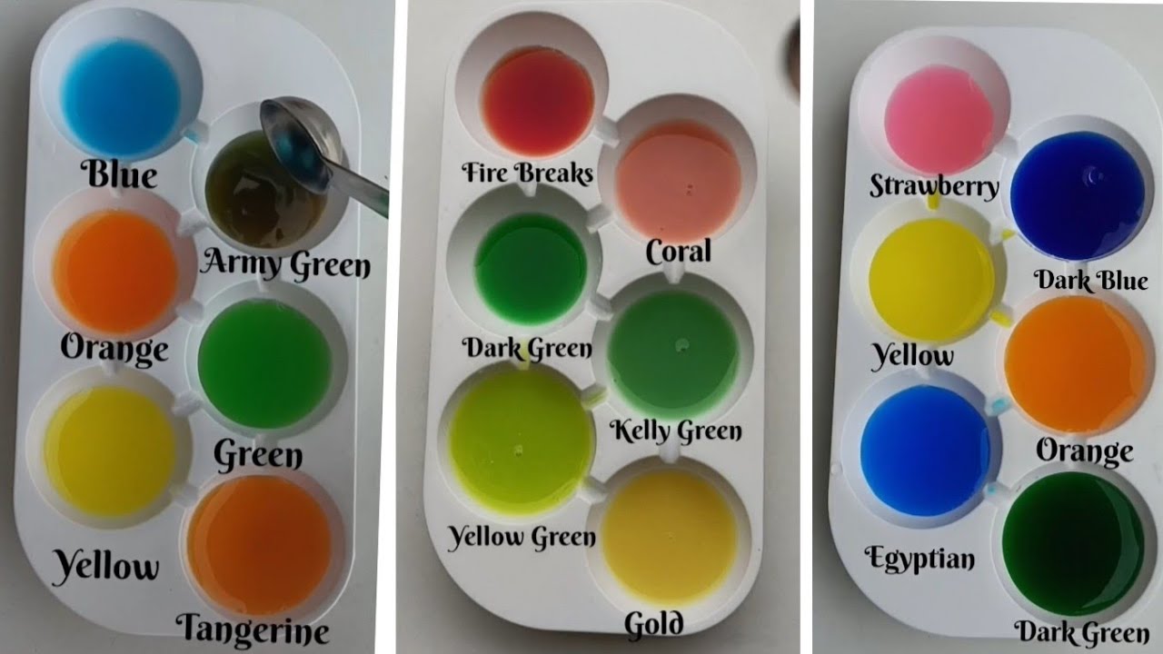 Colour Mixing #youtube #colourfullife #satisfying - YouTube