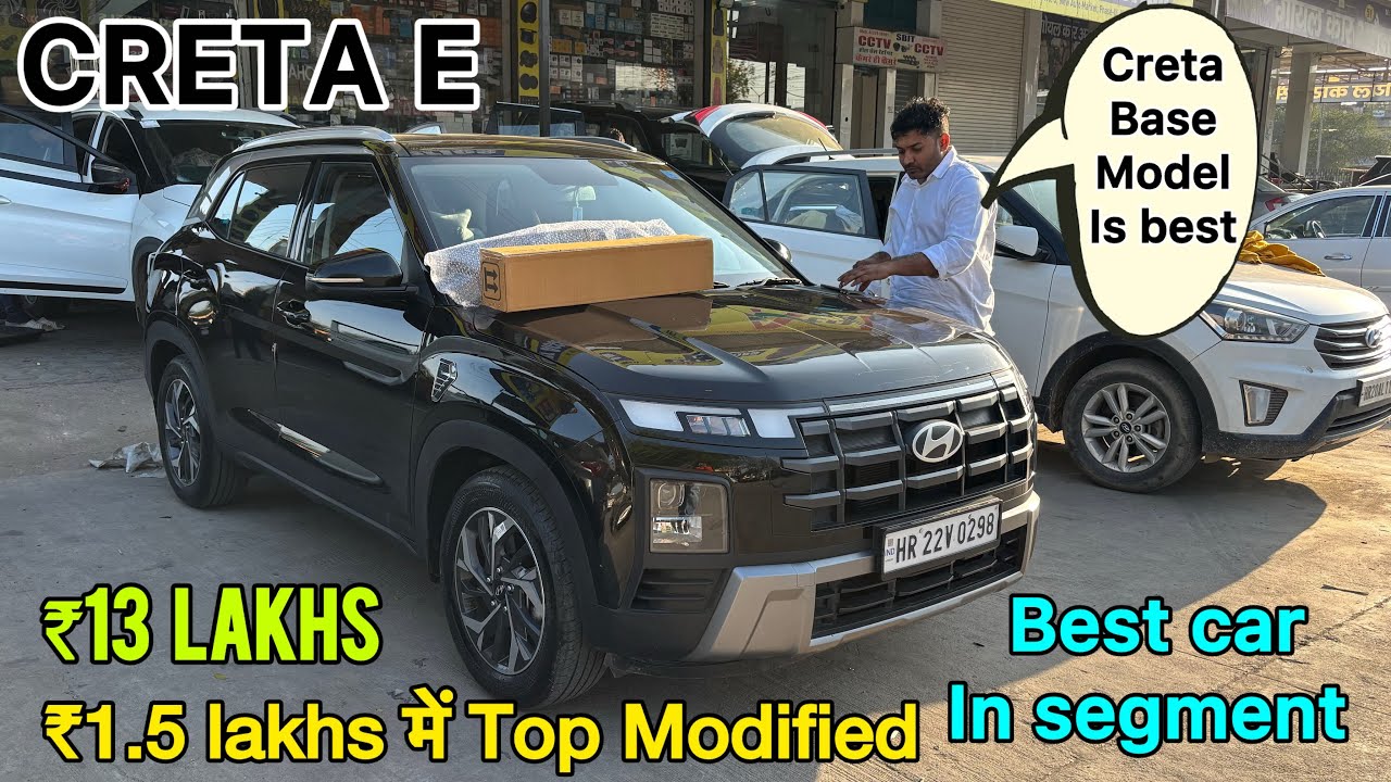 Hyundai Creta E Base Model Modified To Top Model Detail Review ll Is ...