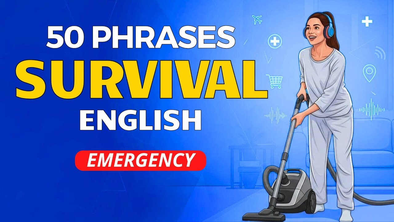 50 Survival English Phrases You MUST Know | Emergency Situations in ...