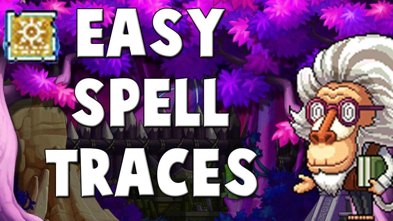 [MapleStory] Quick Tip - How To Get Spell Traces Easily ! - YouTube