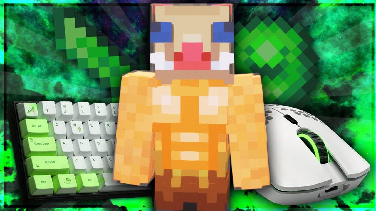 [INOSUKE] Thocky Keyboard + Mouse Sounds ASMR | PikaNetwork Bedwars ...