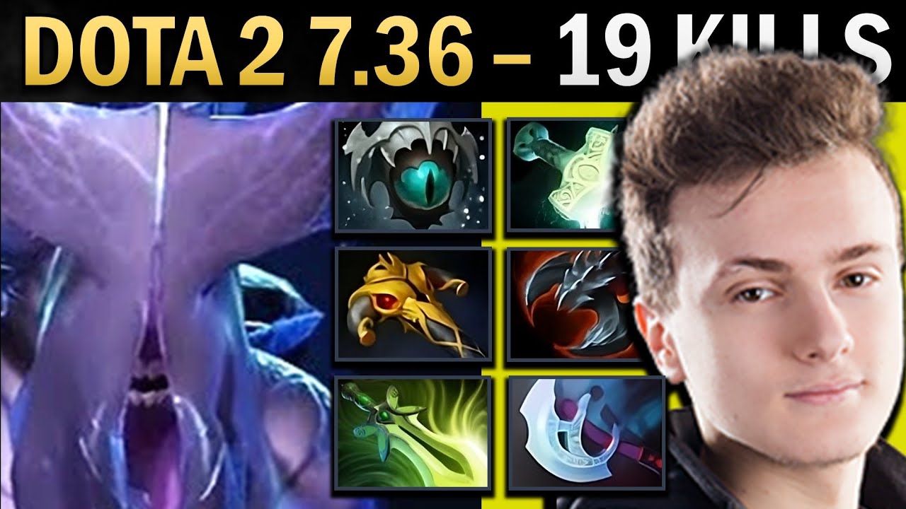 Faceless Void Gameplay Miracle with 19 Kills and Mjolnir - Dota 2 7.36 - YouTube