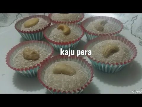 Cashew pera(peda)Kaju pera Delicious pera Recipe at Home Without khoya ...
