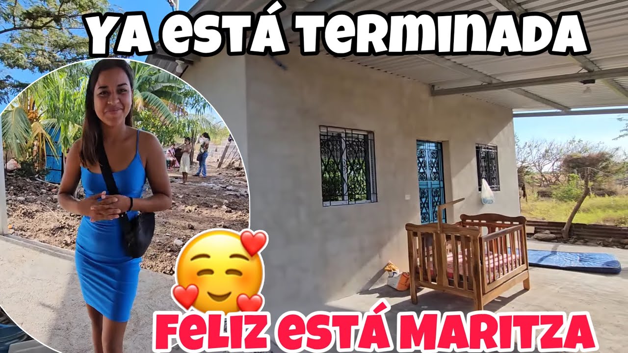 Ya Está Terminada La Casa De Maritza🥰 Miren Que Bonita Le Quedó😍 - YouTube