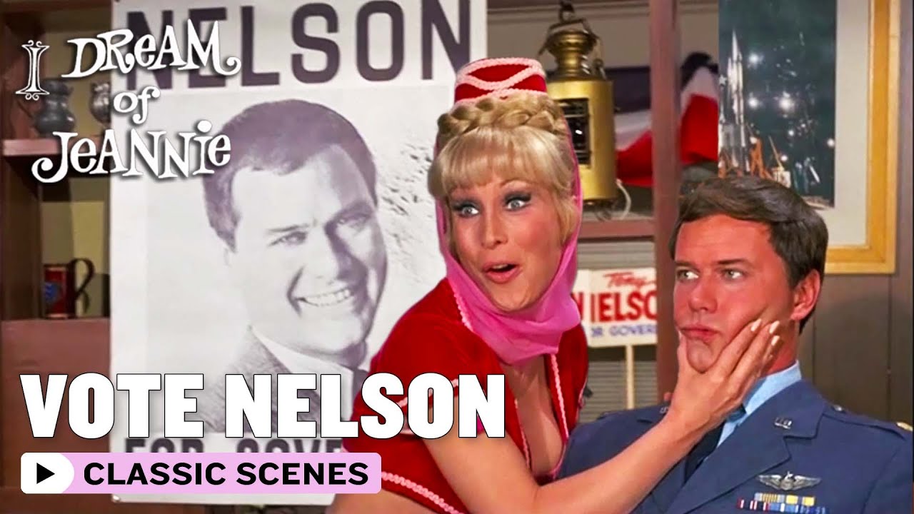 Jeannie Makes Tony Run For Governor | I Dream Of Jeannie - YouTube